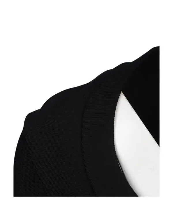 Alaïa U-neck Knitted Dress With Heart Cut-outs