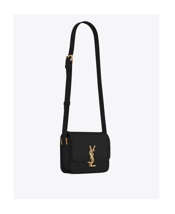 Saint Laurent Solferino Small Satchel Bag - Black