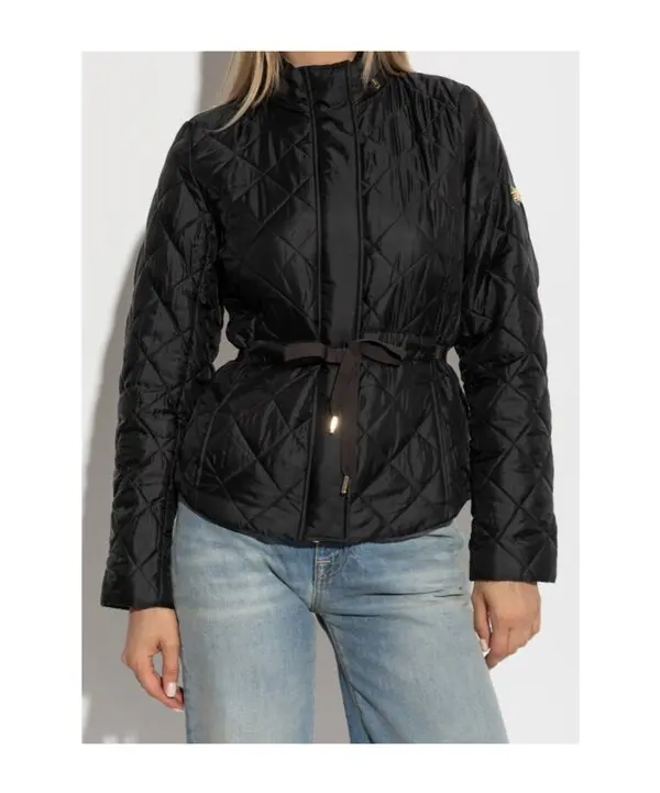 Michael Kors Diamond-pattern Quilted Jacket