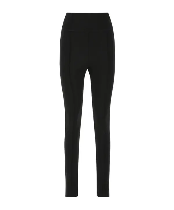 ROTATE BY BIRGER CHRISTENSEN Pleat-seam Stretch Leggings