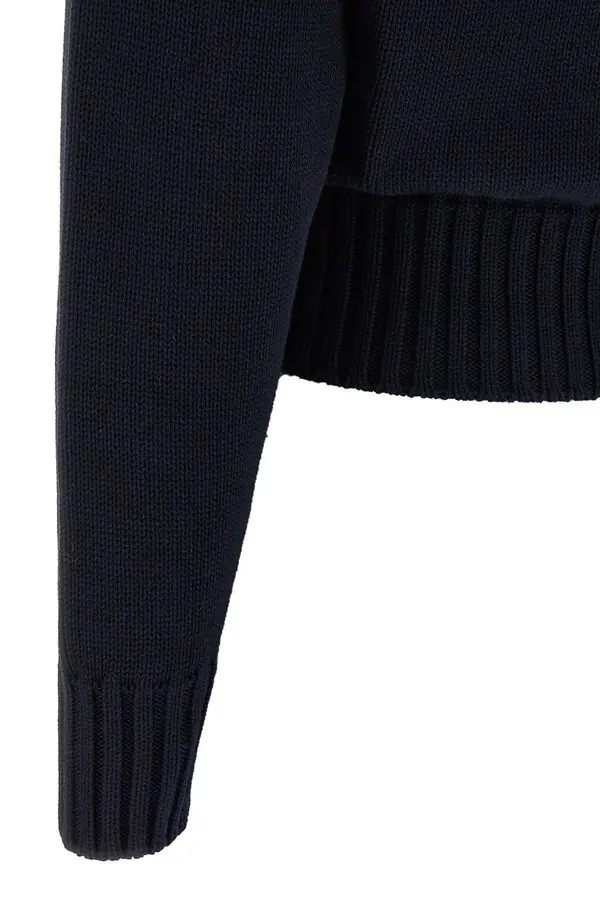 Prada Boat Neck Ribbed Jumper