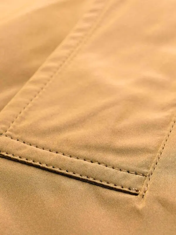 Herno Drawstring Hooded Raincoat