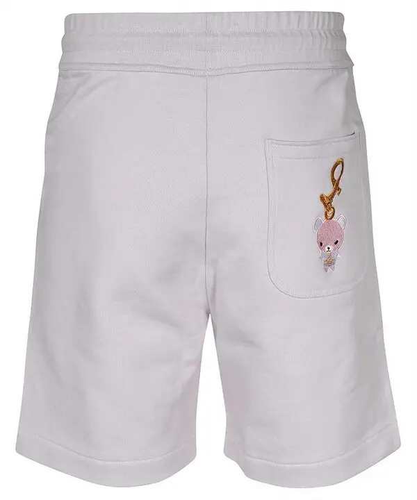 VIVIENNE WESTWOOD Orb Embroidered Drawstring Shorts - White