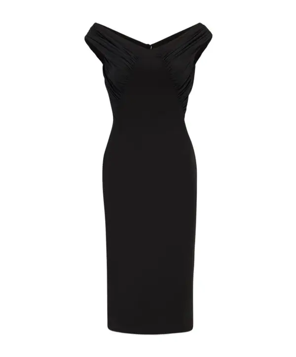 Dolce & Gabbana Off-the-shoulder Midi Dress