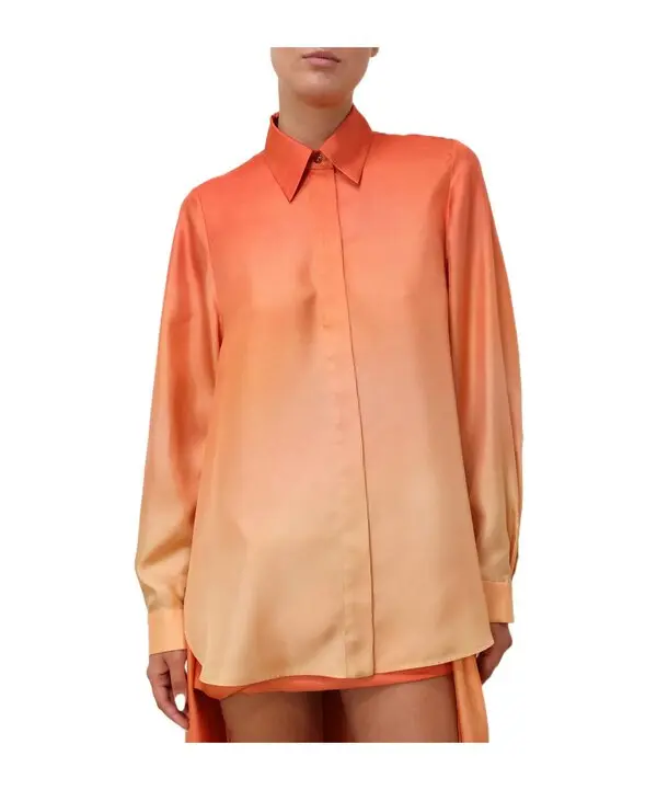 Zimmermann Trance High-low Shirt