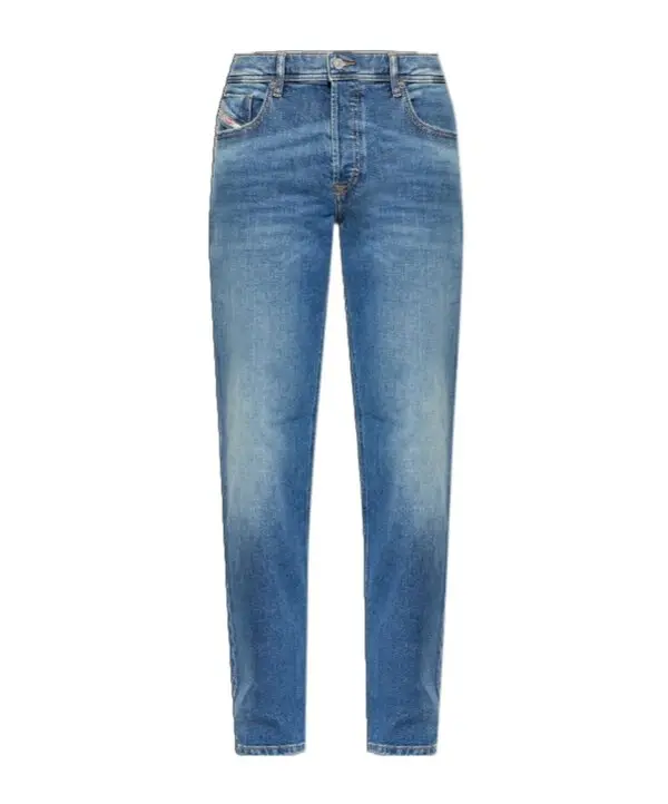 DIESEL® D-definitive Button-fastening Jeans - Blue