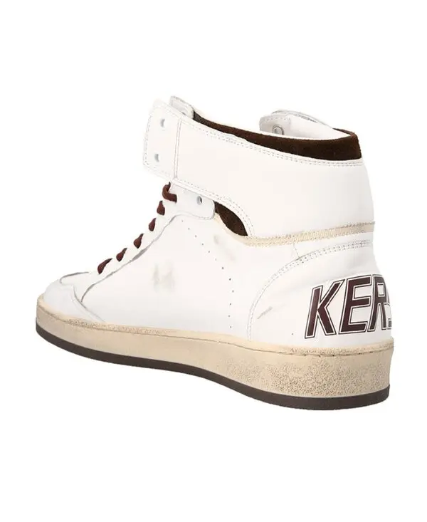 GOLDEN GOOSE Sky Star Lace-up High Top Sneakers - White