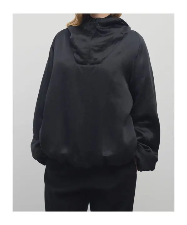THE ROW Garel Cupro Jacket