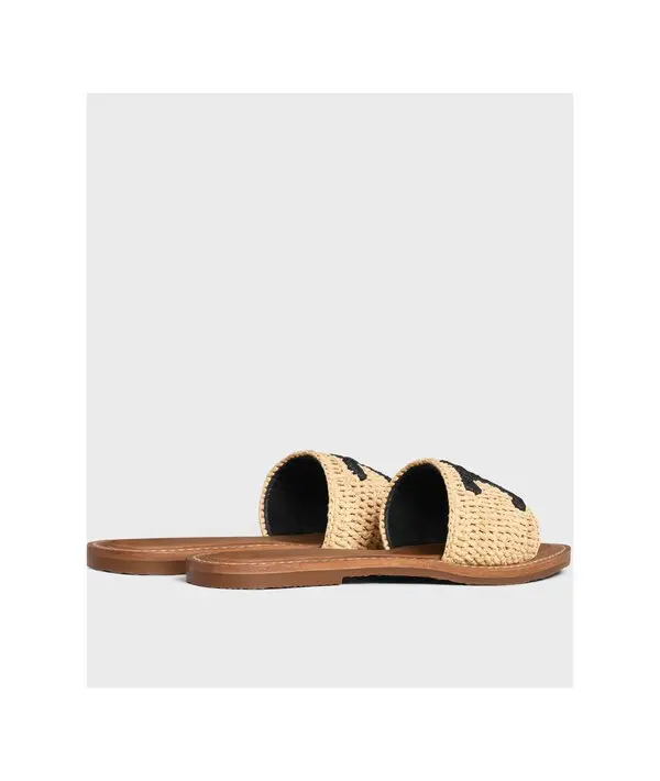 Celine Olymipa Mule In Raffia
