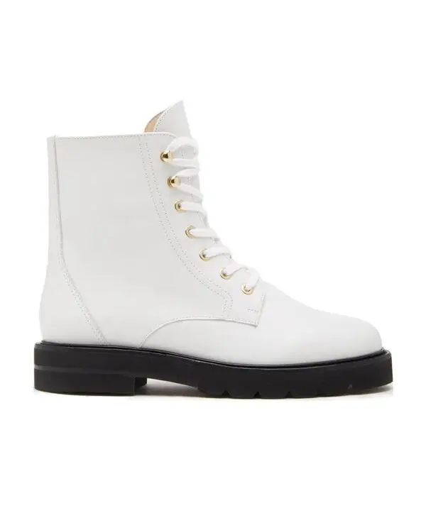 STUART WEITZMAN Mila Lace-up Ankle Boots