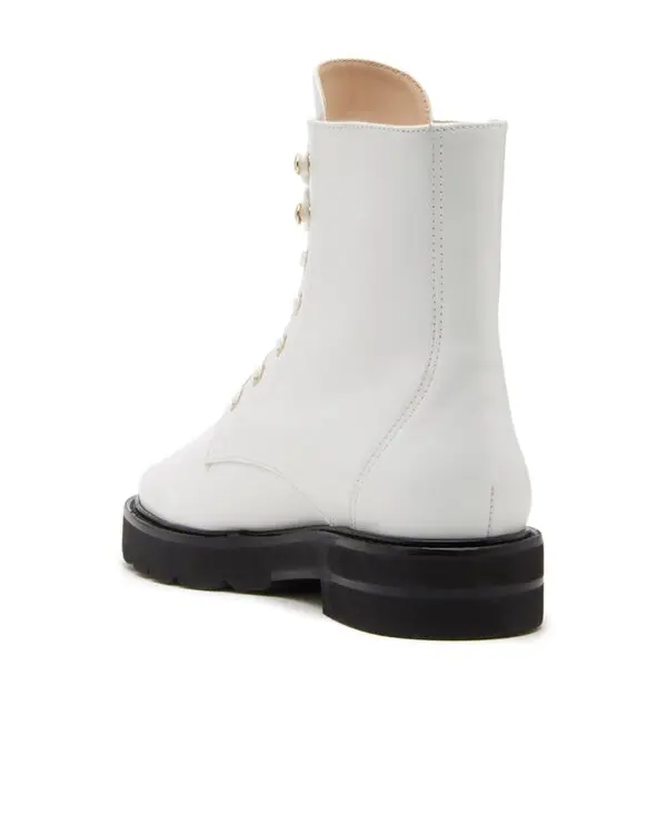 STUART WEITZMAN Mila Lace-up Ankle Boots