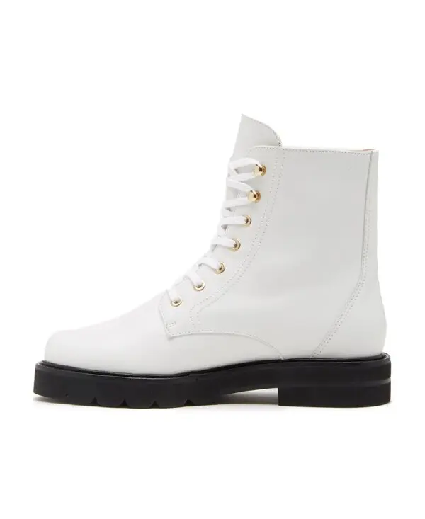 STUART WEITZMAN Mila Lace-up Ankle Boots