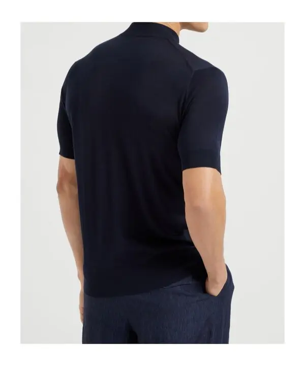 Brunello Cucinelli Short Sleeve Knit T-shirt