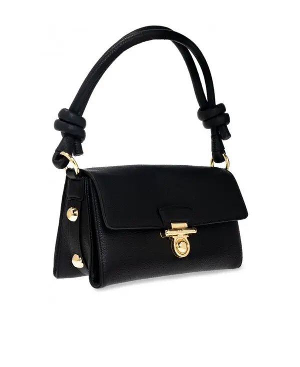 FERRAGAMO Gancini Leather Handbag