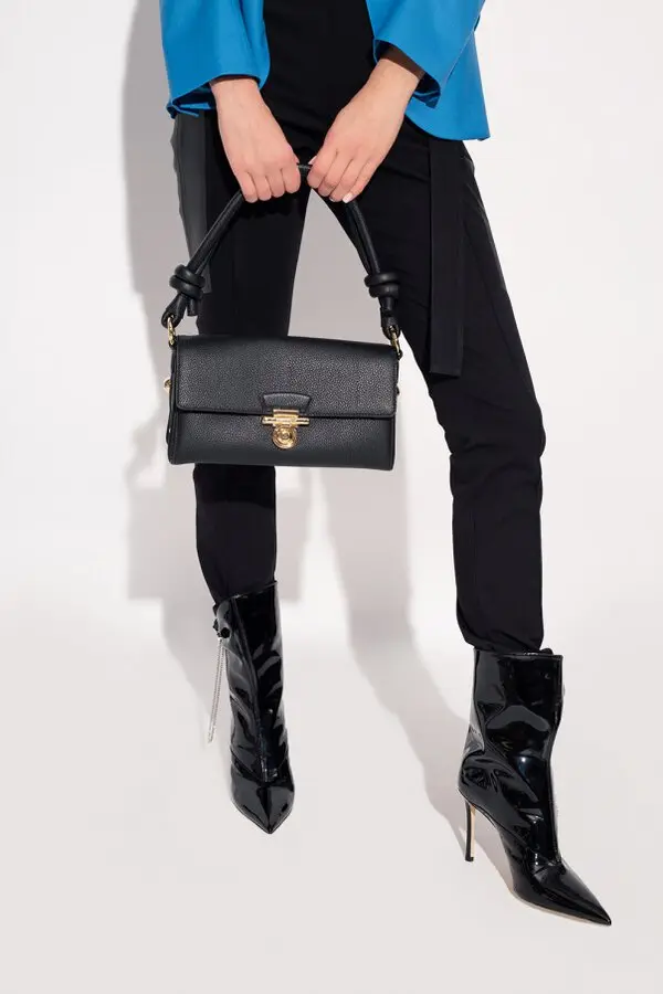 FERRAGAMO Gancini Leather Handbag