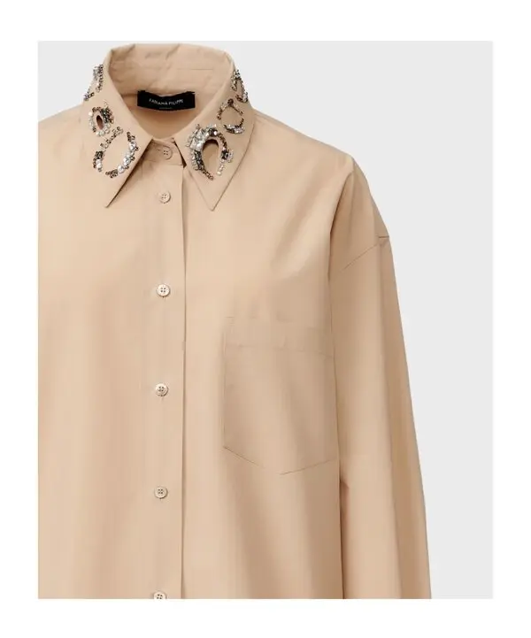 Fabiana Filippi Long Sleeve Button-up Shirt