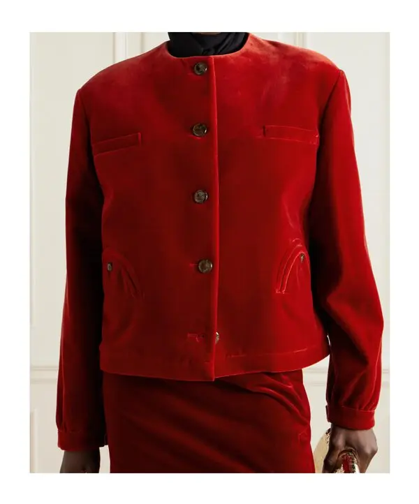 BLAZÉ MILANO Long-sleeved Casual Jacket - Red