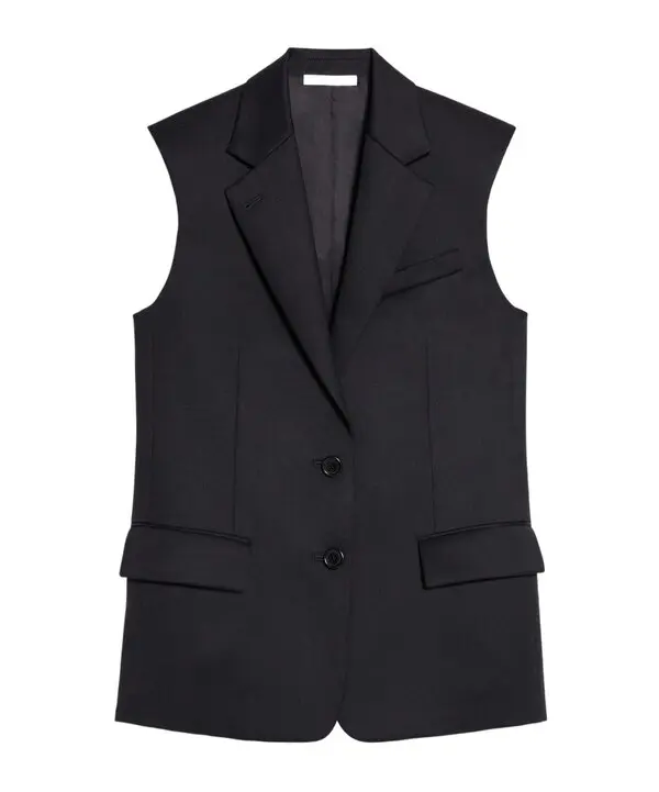 Helmut Lang Single-breasted Tailored Gilet