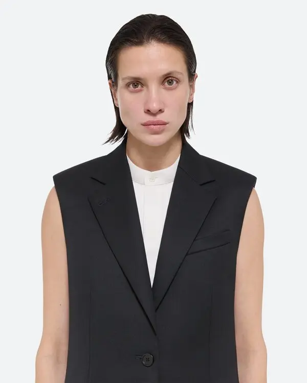 Helmut Lang Single-breasted Tailored Gilet