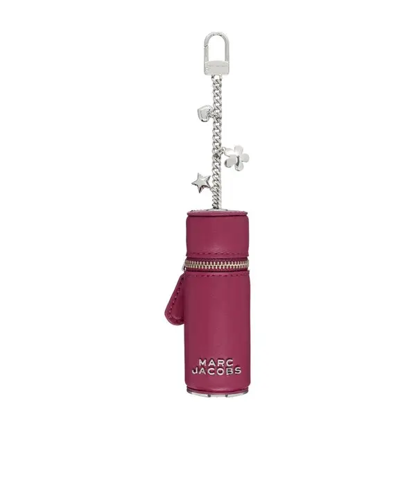 Marc Jacobs Lipstick Case Keychain - Red