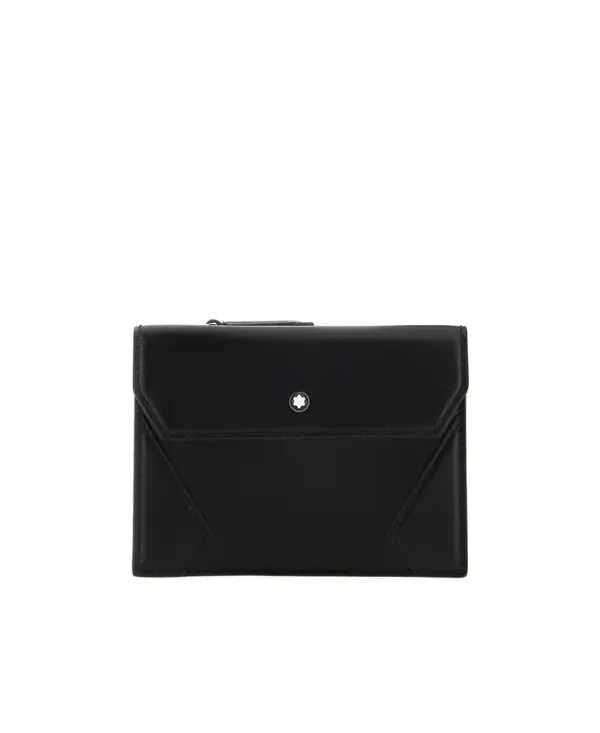 Montblanc Compact Leather Wallet - Black