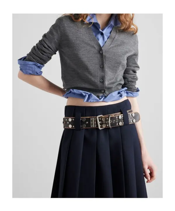 Prada V-neck Button-up Cardigan