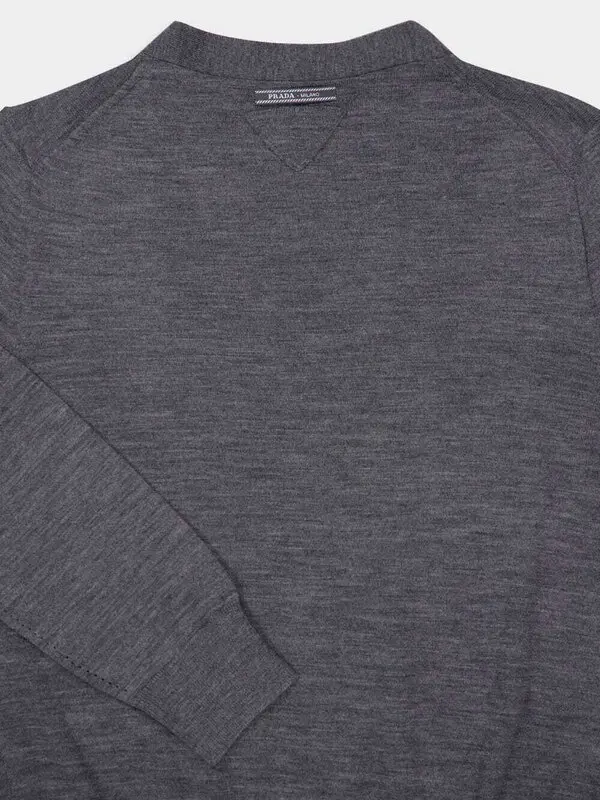 Prada V-neck Button-up Cardigan