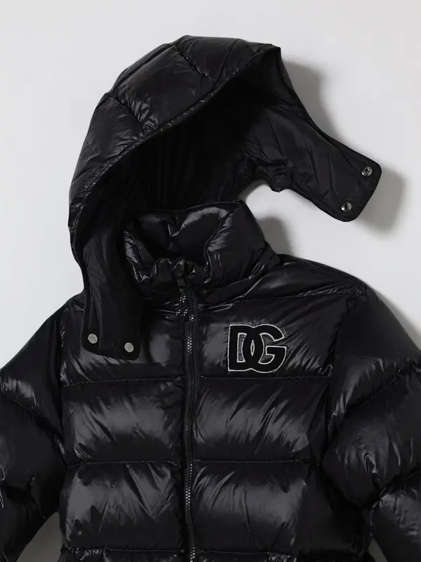 Dolce & Gabbana Dg Logo Padded Jacket