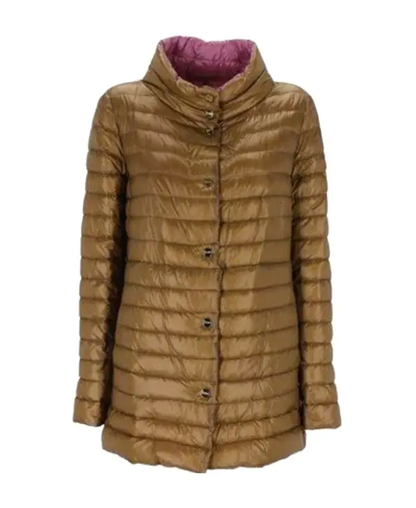 Herno Padded Quilted Jacket - Brown