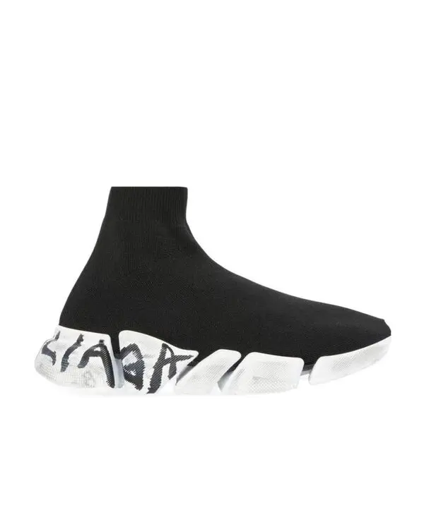 Balenciaga Speed 2.0 Sock Sneakers - Black