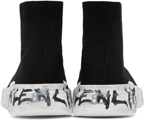 Balenciaga Speed 2.0 Sock Sneakers - Black