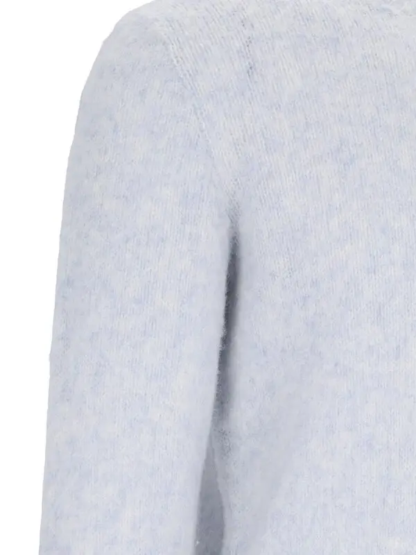 Prada Long Sleeve Crewneck Jumper - Sky-blue