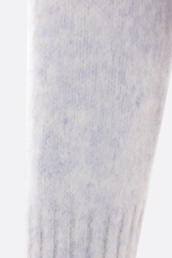 Prada Long Sleeve Crewneck Jumper - Sky-blue