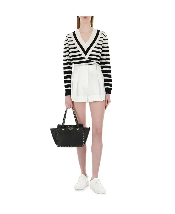 Valentino Garavani Vltn Low-top Sneakers - White/black