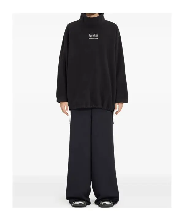 MM6 MAISON MARGIELA X SALOMON High-neck Drawstring-hem Sweatshirt