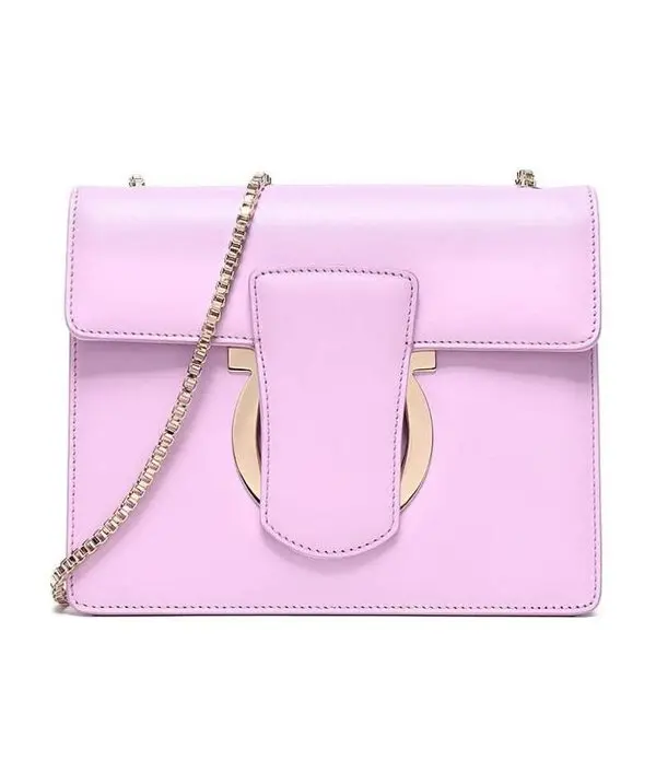 FERRAGAMO Thalia Shoulder Bag - Pink