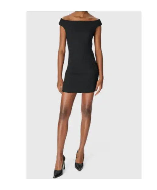 MARINE SERRE Sleeveless Mini Dress With Moon Pattern