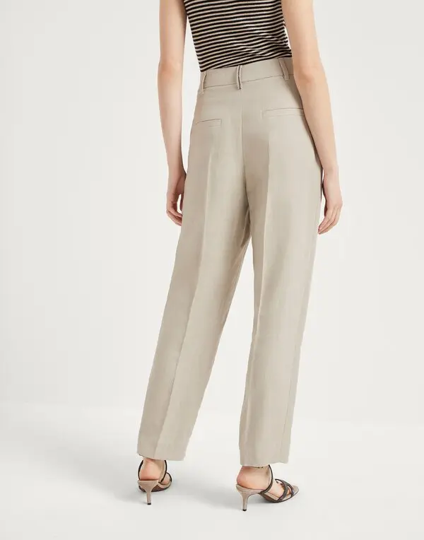 Brunello Cucinelli Straight-leg Pleated Trousers