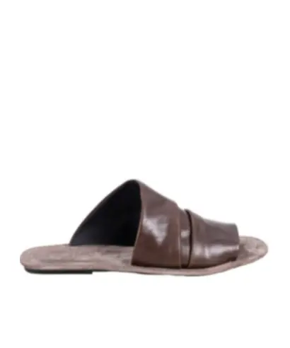 Brunello Cucinelli Open Toe Slide Sandals