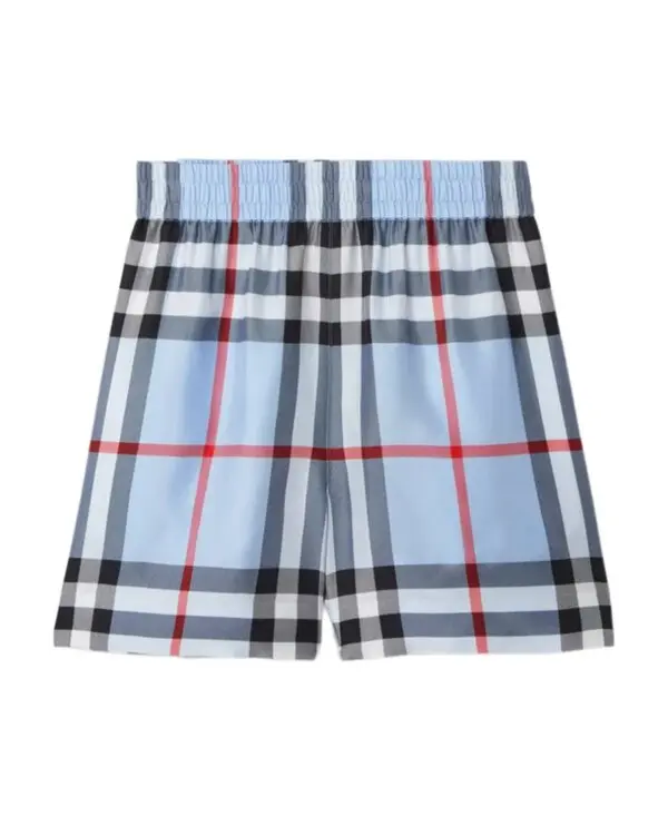 Burberry Check Patterned Bermuda Shorts