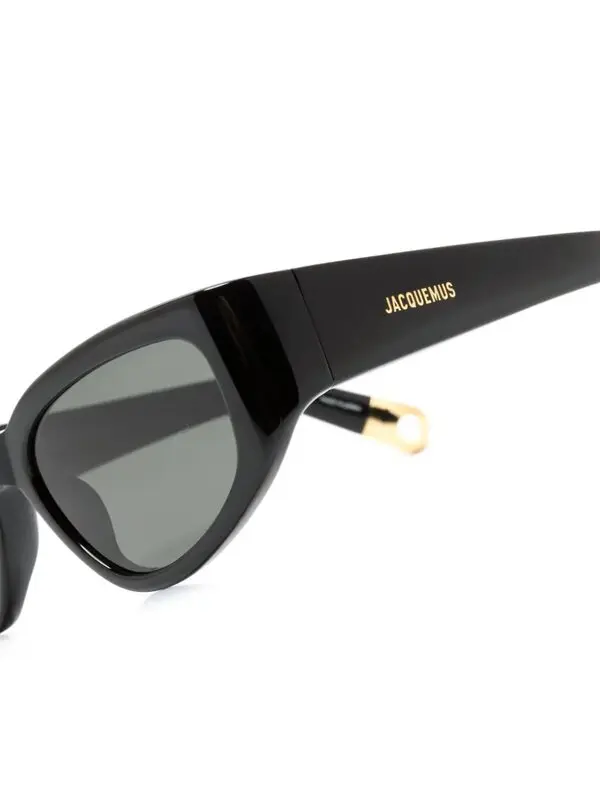 Jacquemus Rectangle Frame Sunglasses - Gray