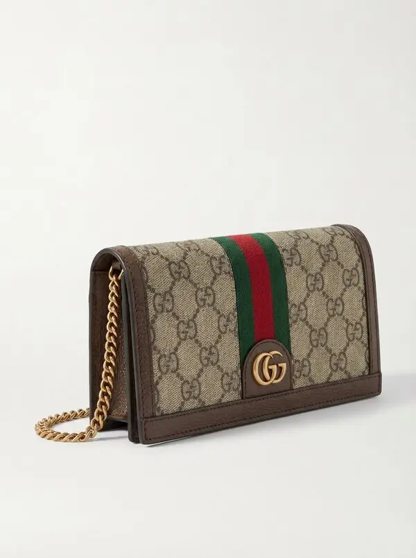 Gucci Ophidia Gg Mini Bag - Beige/ebony