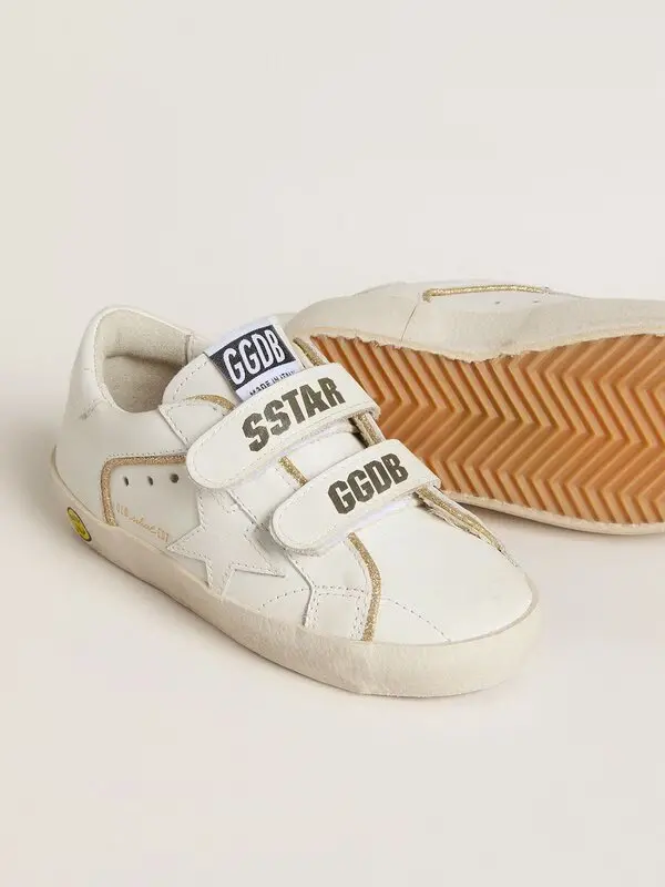 GOLDEN GOOSE Old School Sneakers - White