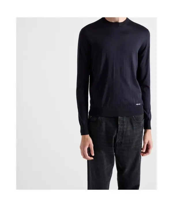 Prada Long Sleeved Crewneck Jumper