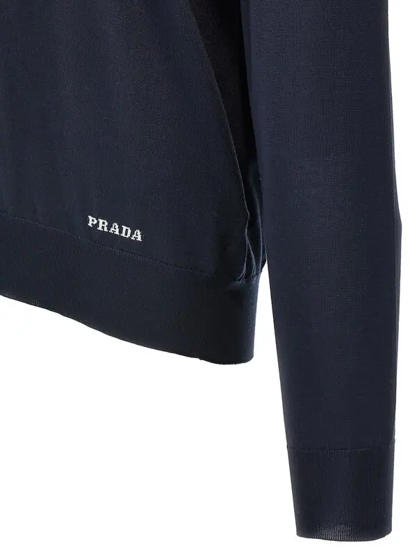 Prada Long Sleeved Crewneck Jumper