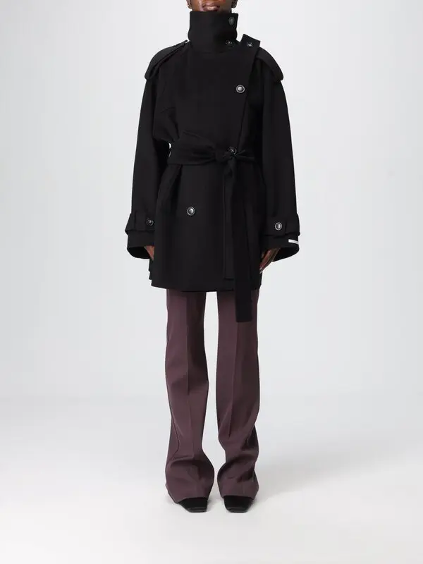 Sportmax Double-breasted Belted Trench Coat - No