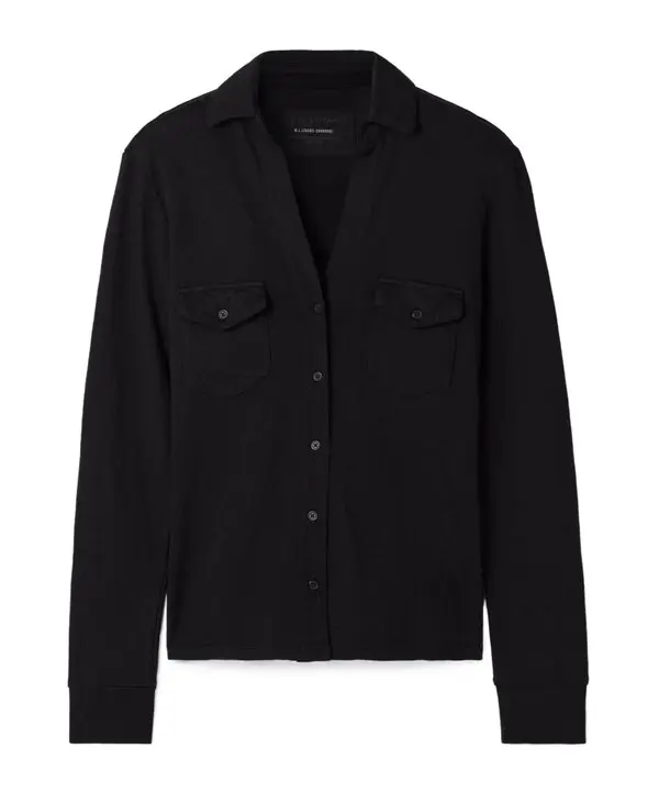 NILI LOTAN Liam Button-down Shirt - Black
