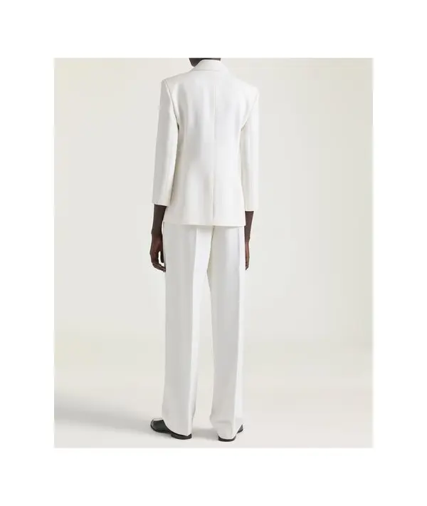 Givenchy Single-breasted Wool Blazer - Ivory White