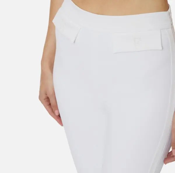 Elisabetta Franchi High-waist Slim Pants