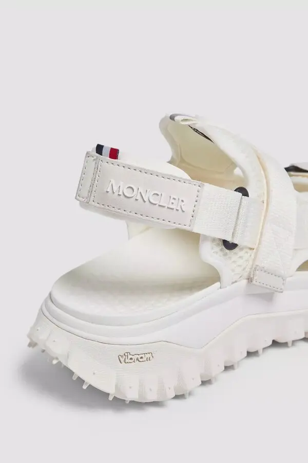 Moncler Trailgrip Vela Sandals - White